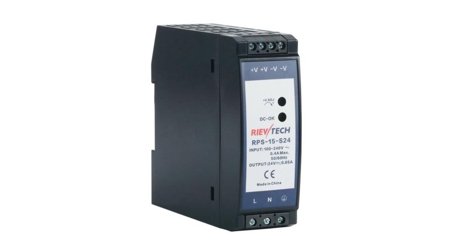 Rievtech RPS-15-S24 Tápegység DC24V 0,63A Rievtech RPS-15-S24 Tápegység DC24V 0,63A