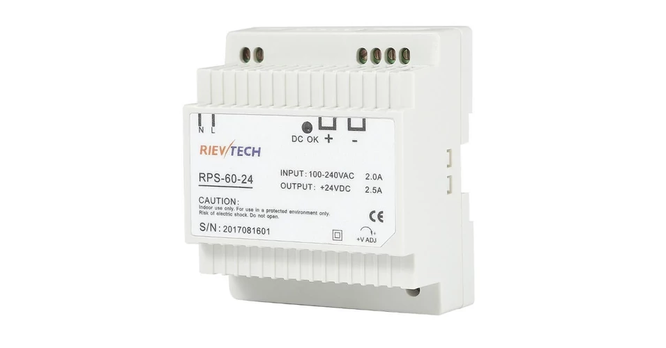 Rievtech RPS-60-24 Tápegység DC 24V 2,5A